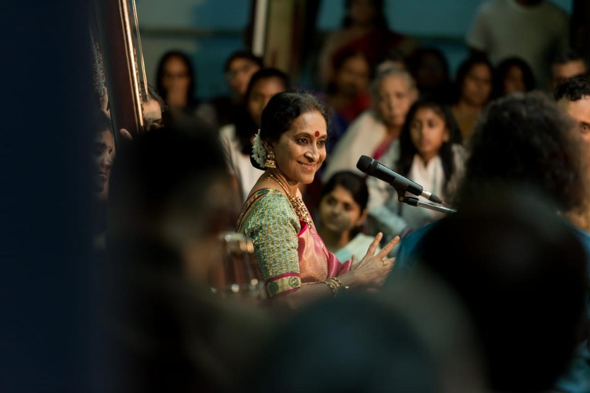 Bombay Jayashri will be back on the stage to receive her next big award — the Sangita Kalanidhi ...